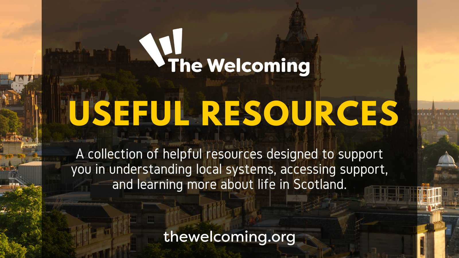 Useful Resources - The Welcoming